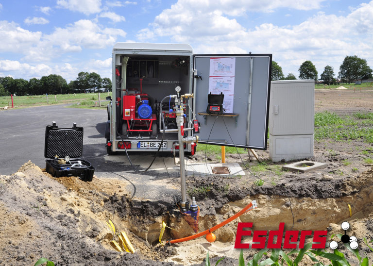 The basics of pressure tests on water pipelines - Esders GmbH