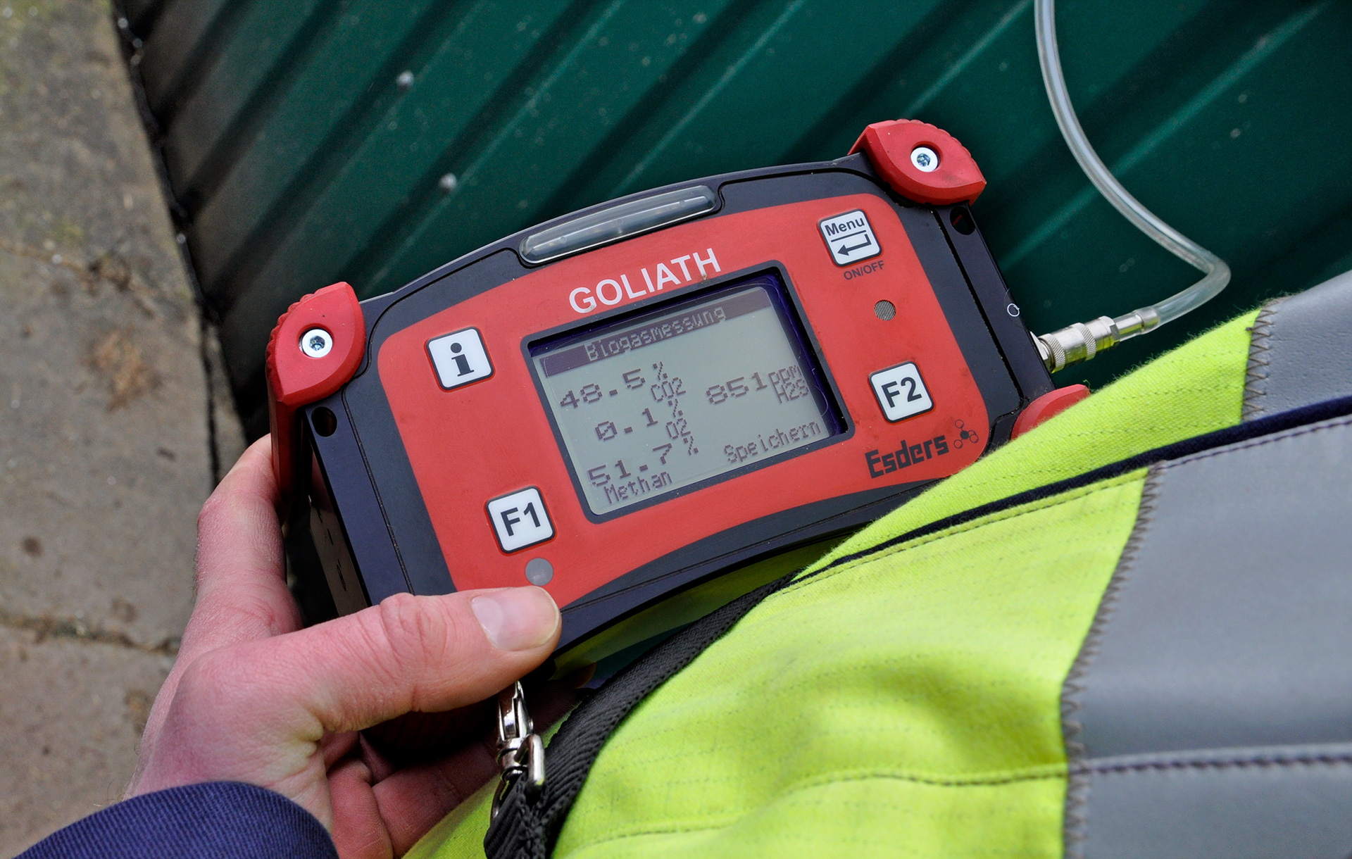 Measuring biogas – gas analysis - Esders GmbH